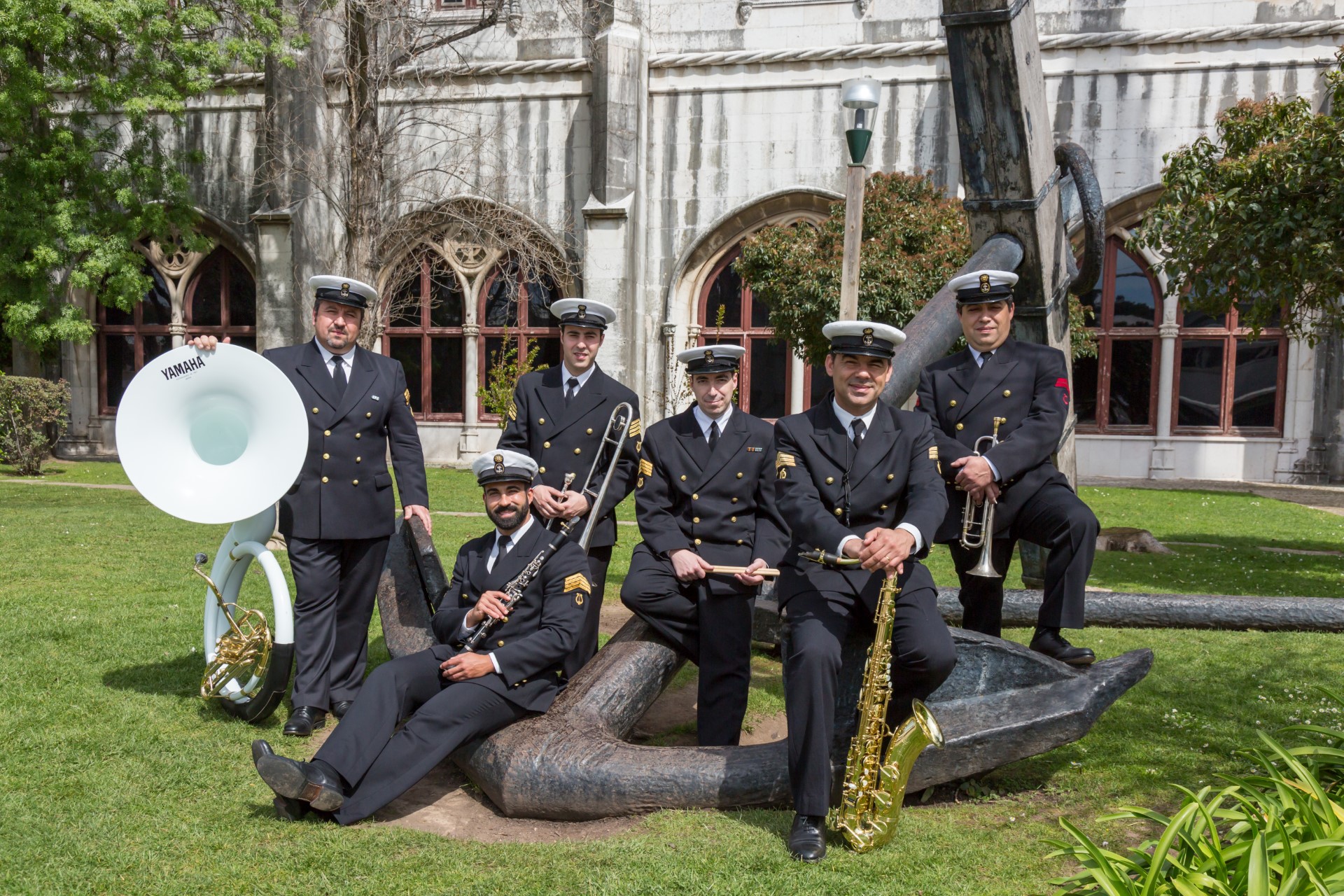 Concerto pelo Grupo de Dixieland da Banda da Armada