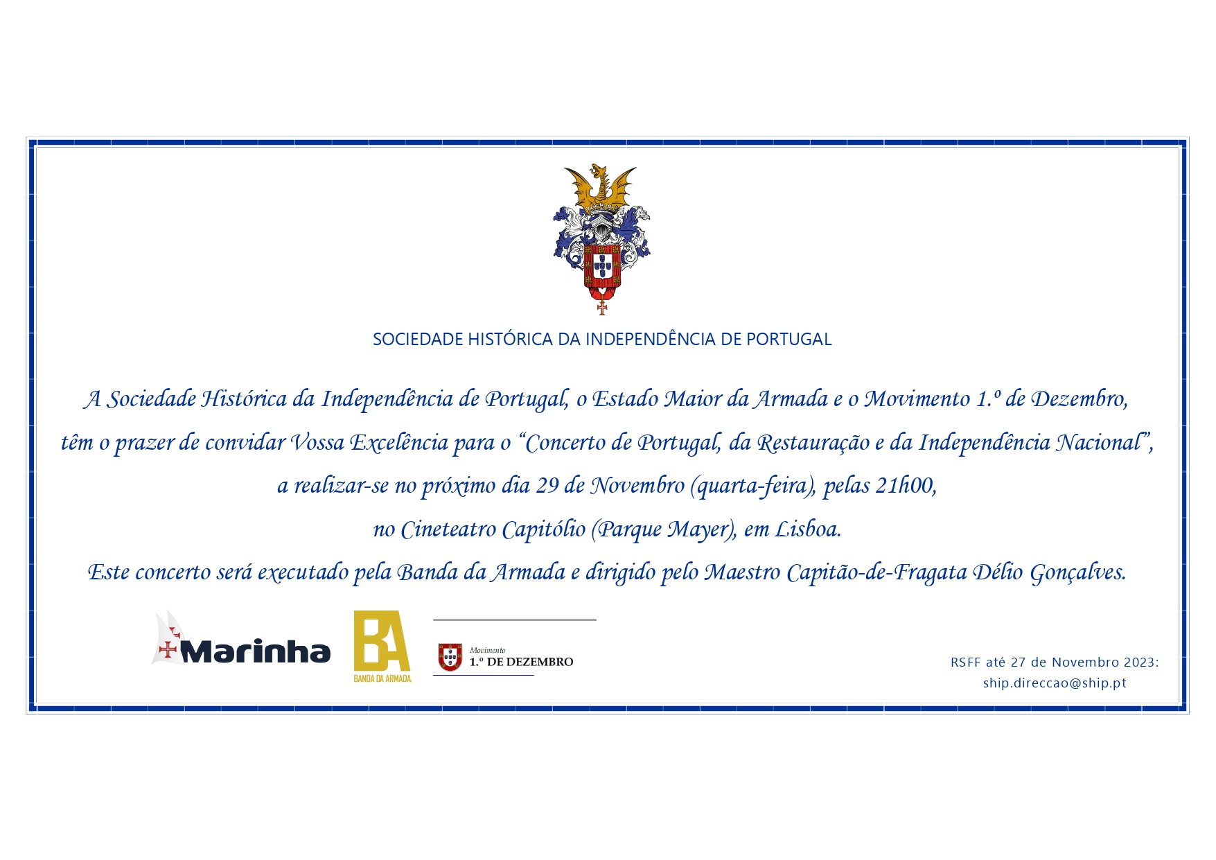 Concerto pela Banda da Armada