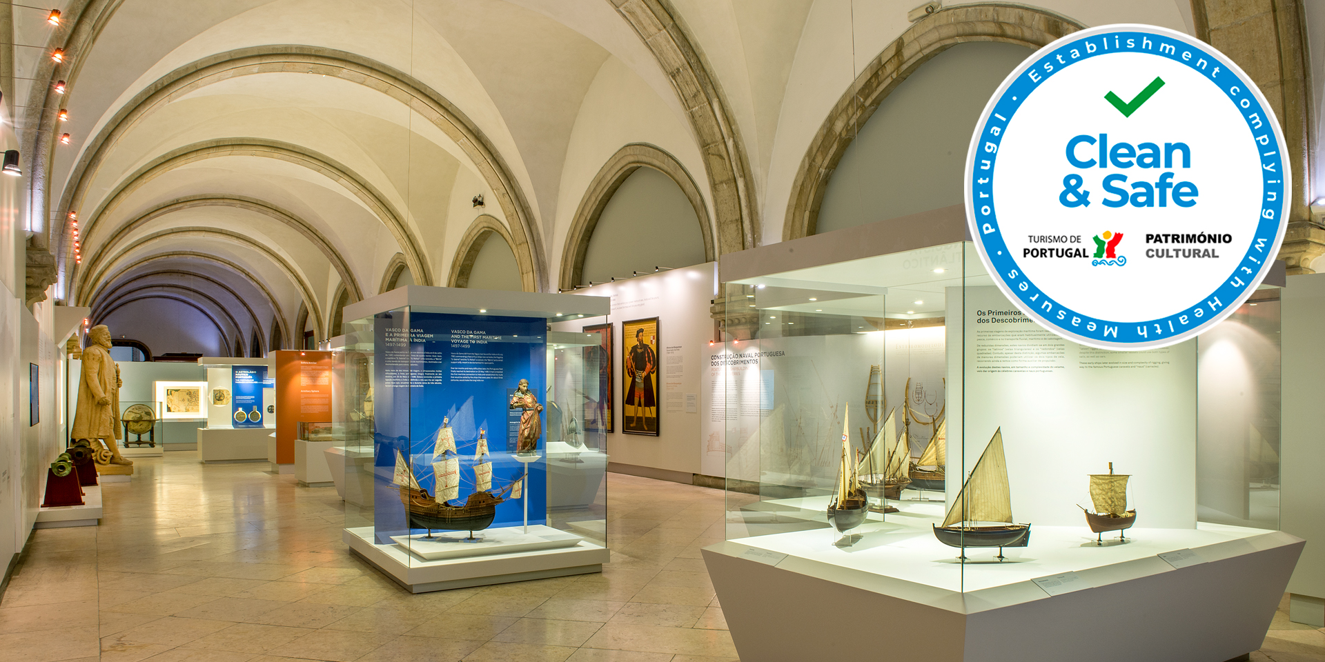 Museu recebe selo Clean & Safe